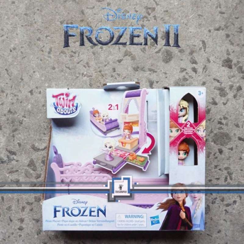 Jual Disney Frozen 2 Twirlabouts Picnic Playset Sled to Castle Elsa ...