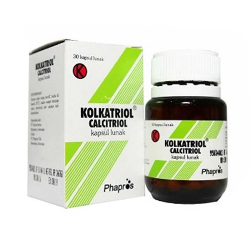 Jual Phapros Kolkatriol 0.25 Mcg Obat Kesehatan [30 Kapsul] Di Seller ...