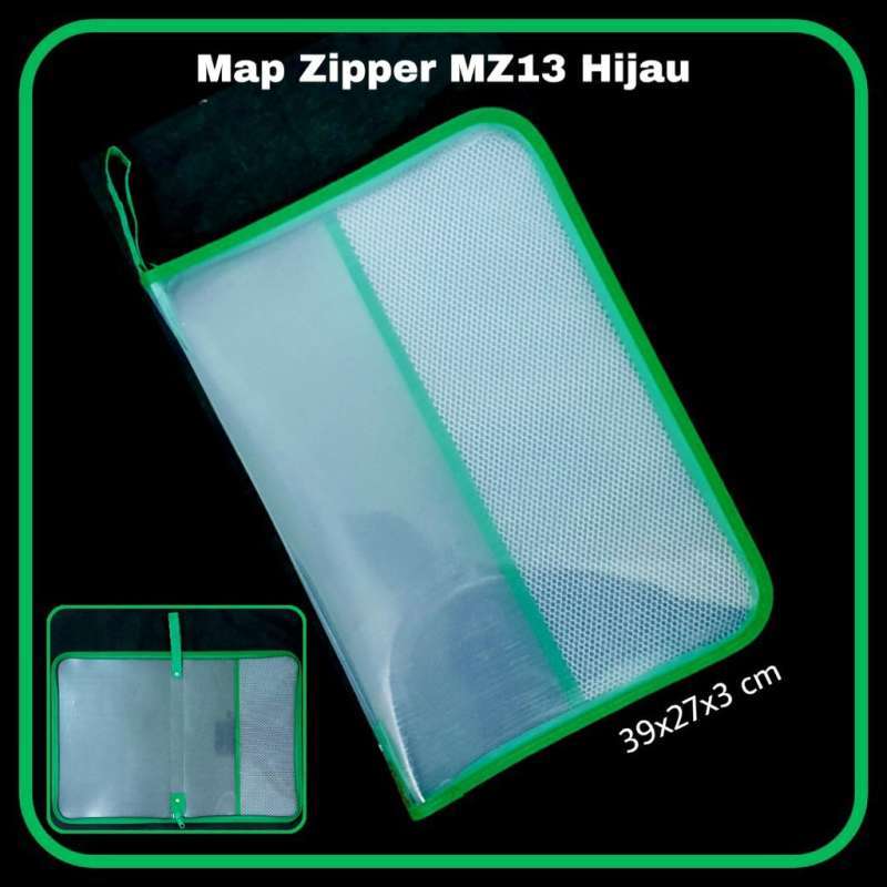 Jual SOS Map Zipper MICROTOP Folio(MZ13) / Map Resleting / Map File ...