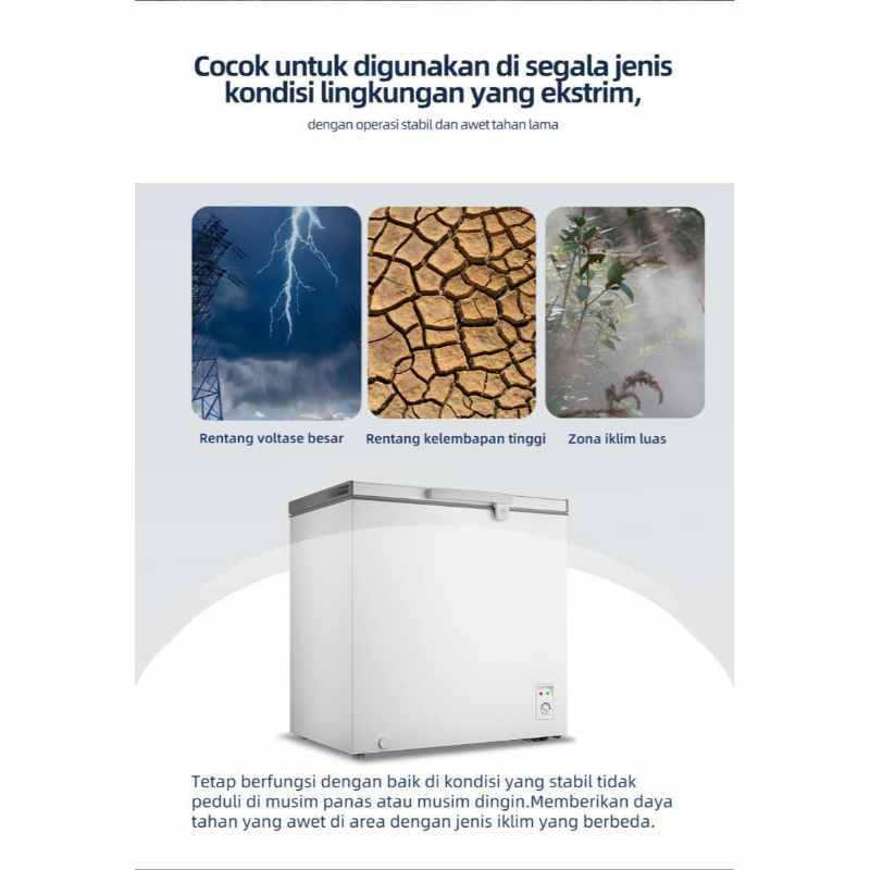 Promo Changhong Chest Freezer White 210l Fcf-266dw Diskon 51% Di Seller ...