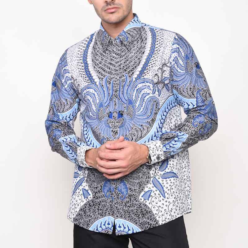Jual Jayabaya Batik Kemeja Batik Lengan Panjang Pria [jy0062] Di Seller ...