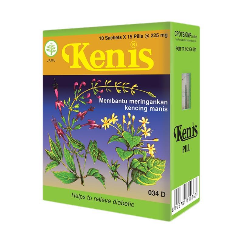 Promo Borobudur Herbal Kenis Obat Kencing Manis [15 Pil/ 10 Sachets ...