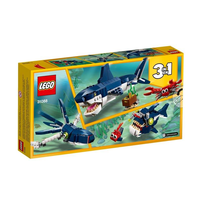 Jual Lego 31088 Creator Deep Sea Creatures Blocks & Stacking Toys Di ...