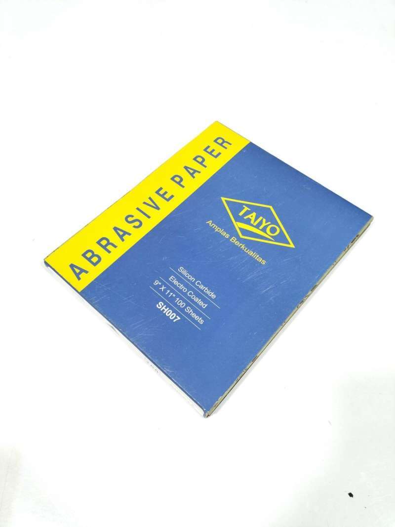 Jual Amplas Lembar TAIYO Grit 1000 atau amplas duco Harga Per Pack ...