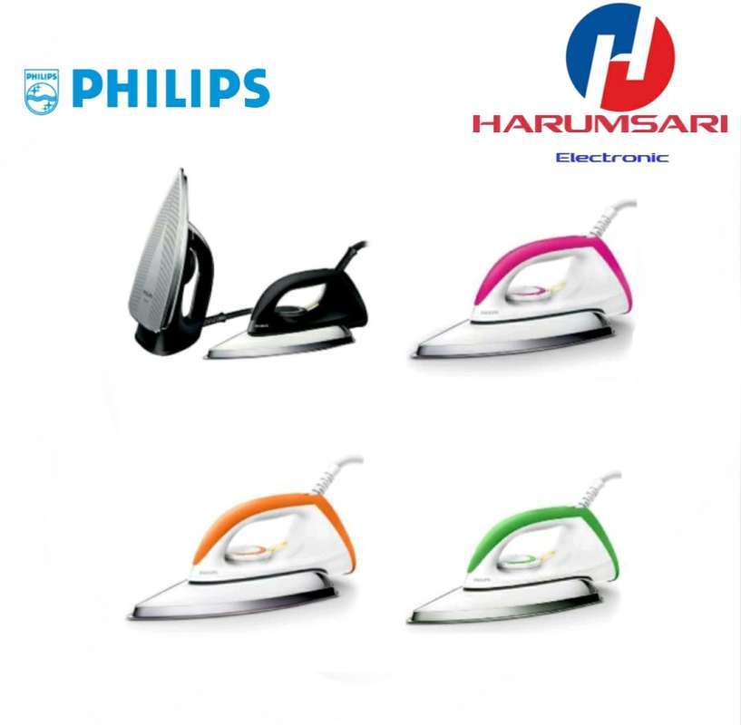 Jual PHILIPS Setrika/Gosokan Baju (Setrika Listrik) HD-1173 - ORANGE di ...