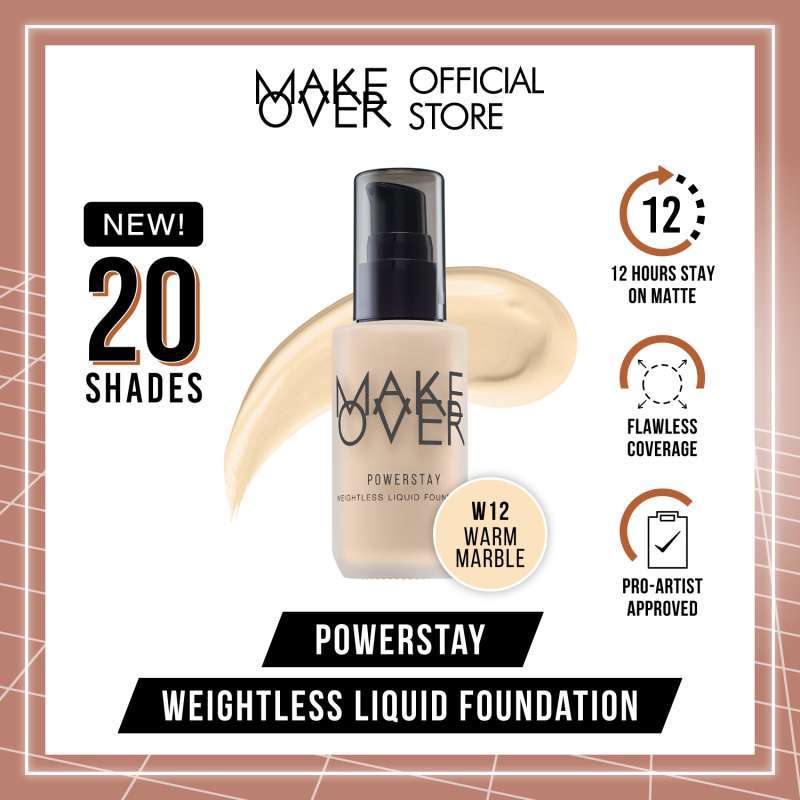 Promo [last Chance] - Make Over Powerstay 24h Weightless Liquid ...