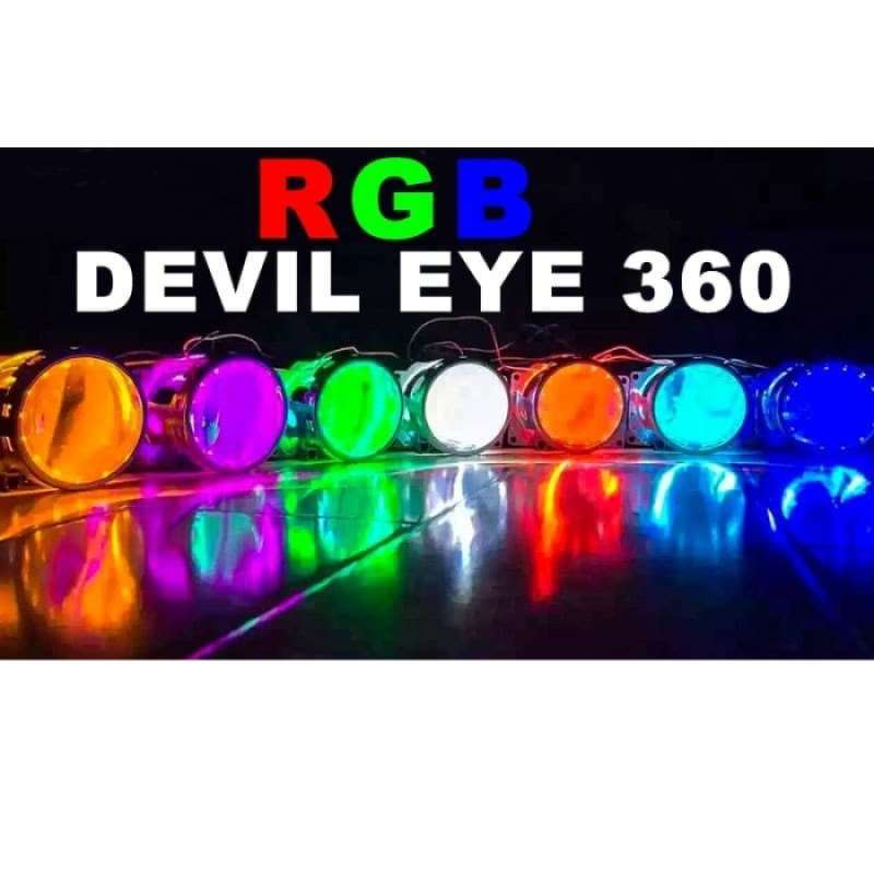 Jual Devil Eye RGB 360 RGB HANYA LED | DEMON EYE RGB ONLY LED MERK AES ...