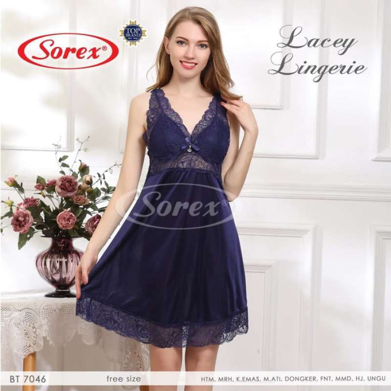 Jual Baju Tidur Wanita Lingerie Sorex 7046 - Ungu - Emas Di Seller Awai Kana Mandiri - Batuampar ...
