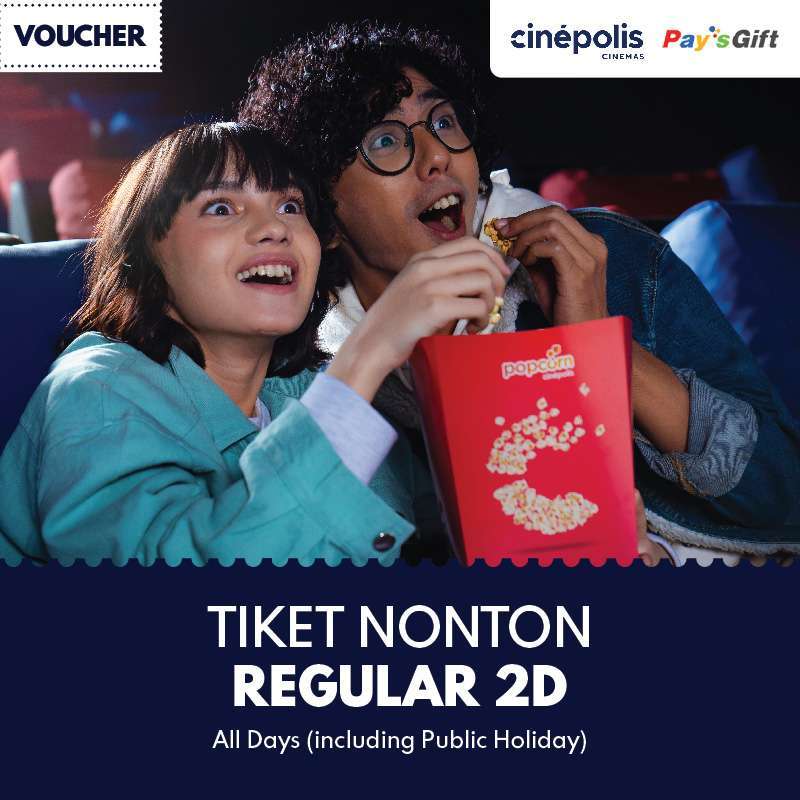 Jual Voucher Digital Tiket Cinepolis Regular 2d - Paysgift Di Seller ...