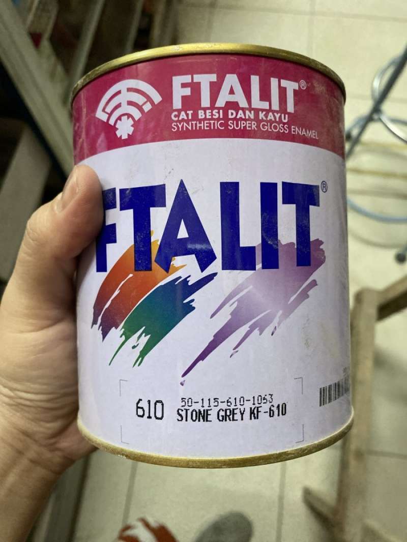 Promo Ftalit 1kg stone grey no 610 Diskon 9% di Seller Kutana Store ...