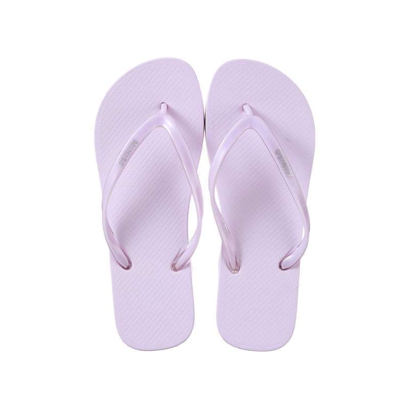 Jual MINISO Sandal jepit wanita tekstur jelly seri sederhana Sandal ...