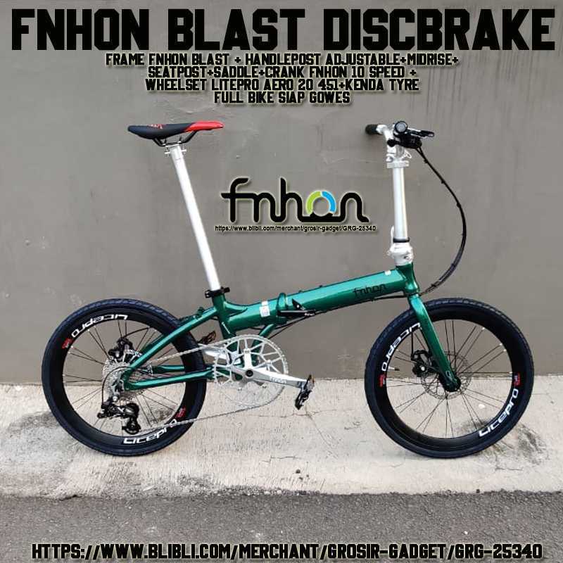 Jual Sepeda Lipat Custom Fnhon Blast 10 Speed Shimano Tiagra Warna Baru 2022 Di Seller Grosir ...