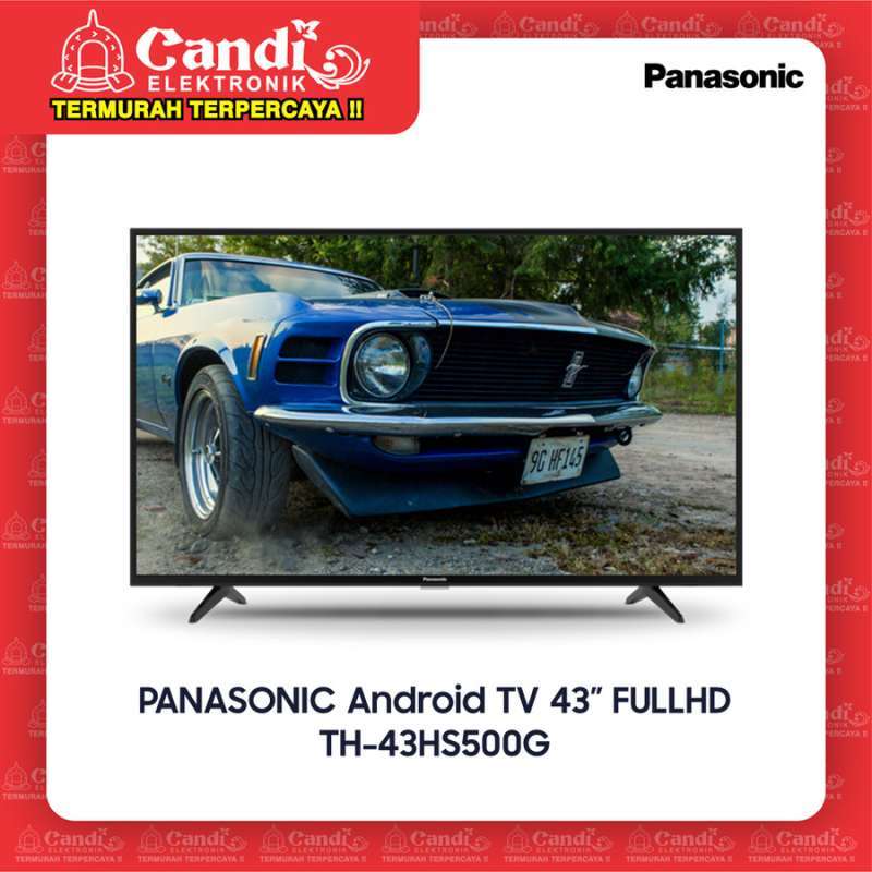Jual PANASONIC Led FHD Smart Android TV 43 INCH TH-43HS500G di Seller Candi Elektronik Official ...