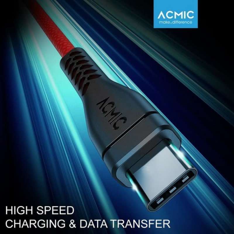 Jual Acmic Pdc100 Power Delivery (Pd) 100Cm Cable Usb Type C To Usb ...