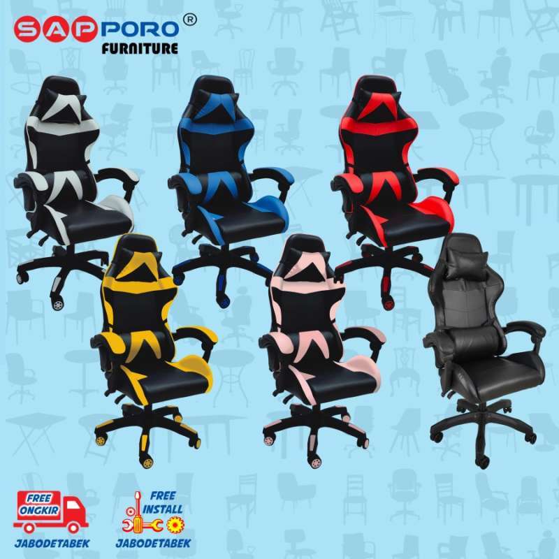 Jual [ Luar Jabodetabek ] Gaming Chair / Kursi Gaming Sapporo Norwich ...