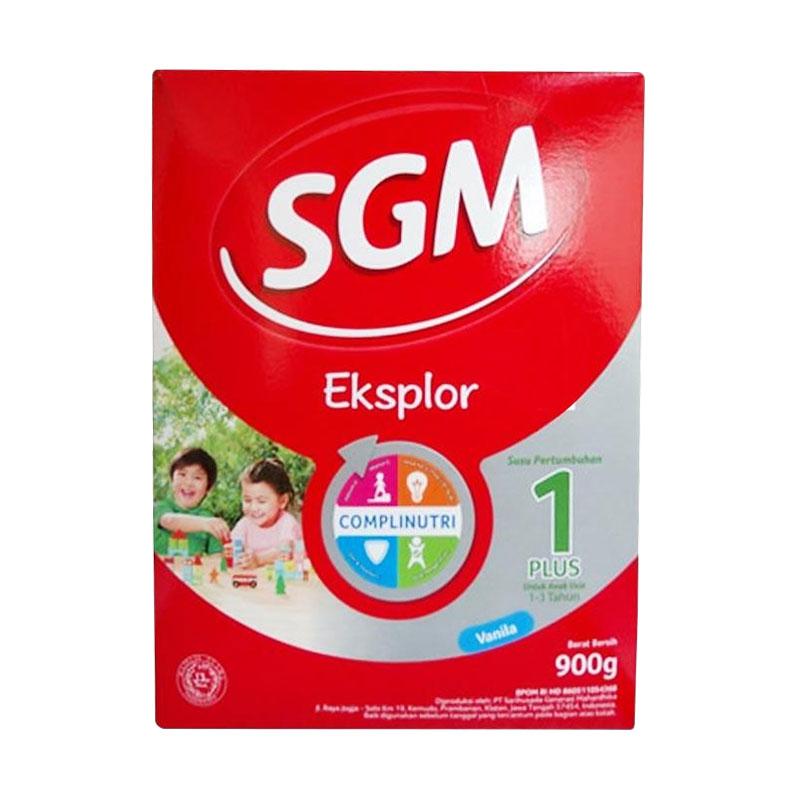 Promo SGM Eksplor 1 Plus Vanila Susu Formula [900 g] Diskon 7% di ...