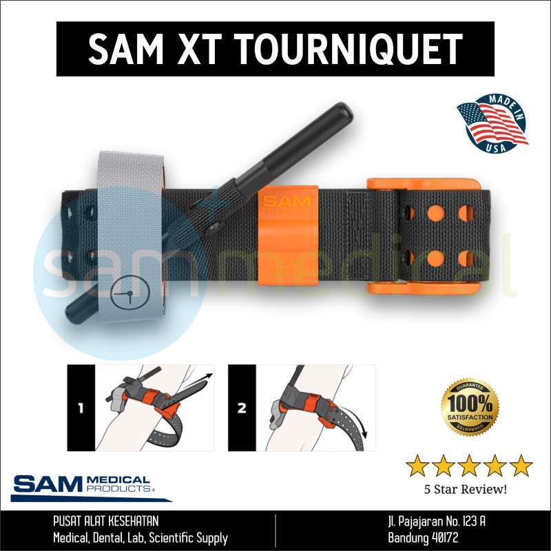 Jual SAM XT Extremity Tourniquet / Torniquet / Torniket (100% ORIGINAL ...