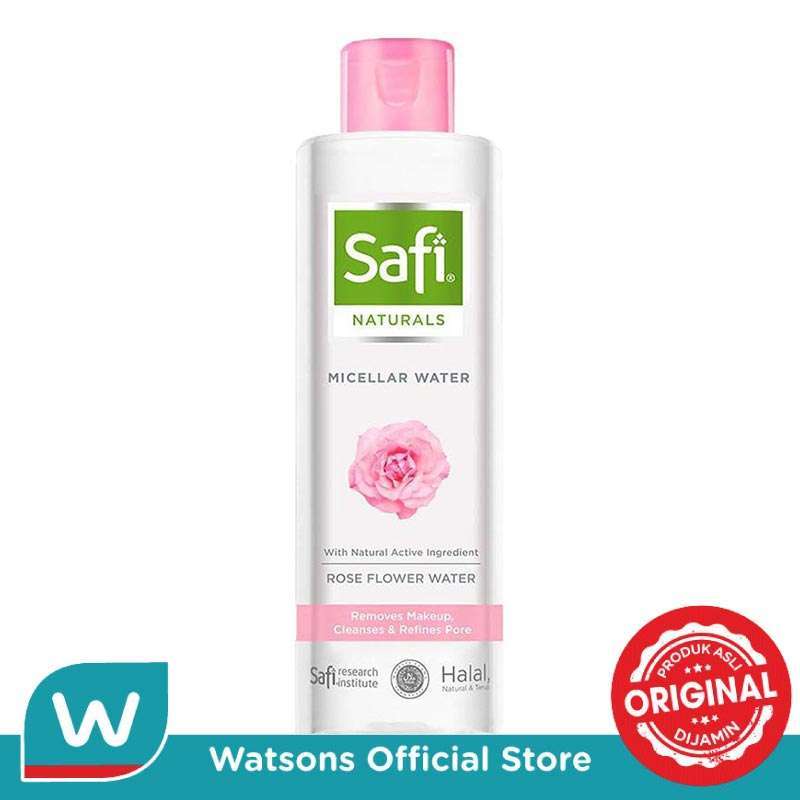Jual SAFI Micellar Water Naturals Rose Flower 200ml di Seller WATSONS ...