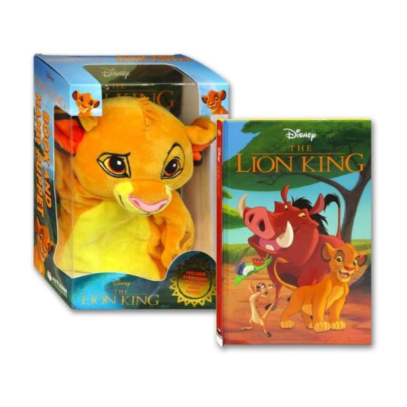 Jual Disney The Lion King Book & Hand Puppet Box Set di Seller Hoki ...