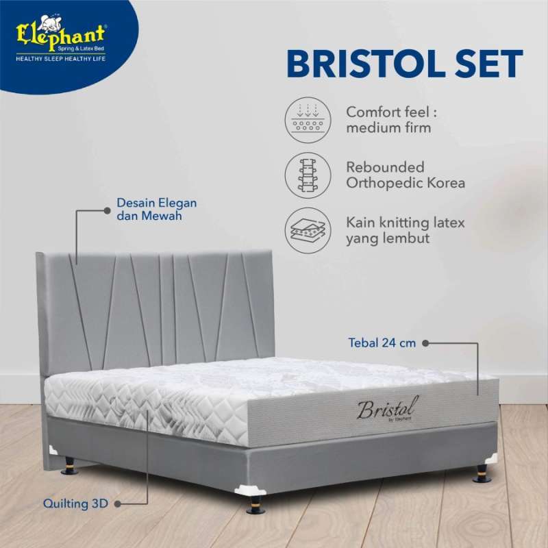 Promo Springbed Orthopedic Elephant Tipe Bristol / Tanpa Per - 120 X ...