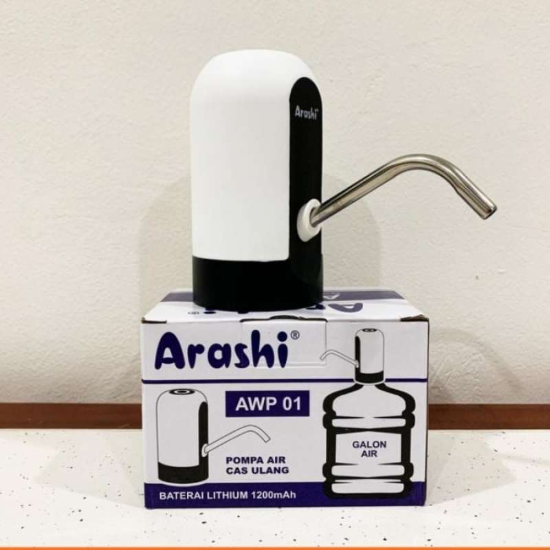 Jual SPECIAL POMPA GALON AIR MINUM ELEKTRONIK ARASHI AWP01 TENAGA ...