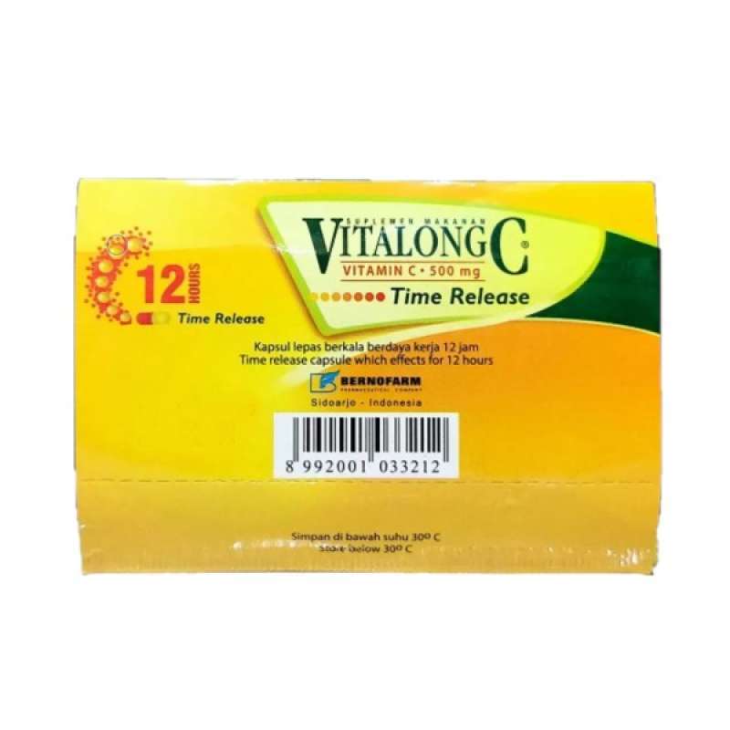 Promo Vitalong C 500 Mg Strip @ 4 Kapsul - Suplemen Kesehatan Dan Daya ...