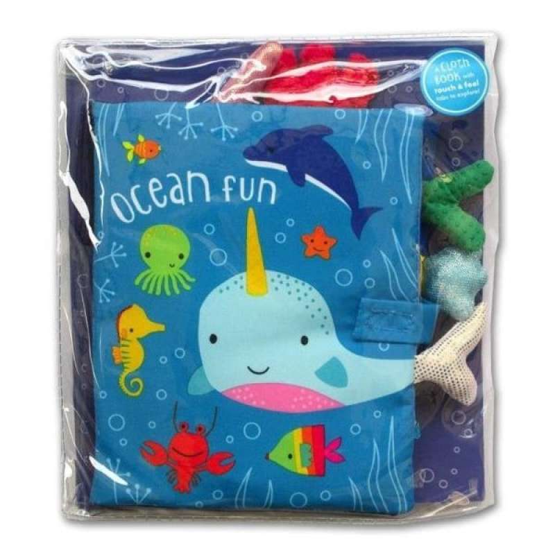 Jual Ocean Fun A Cloth Book With Touch & Feel Tabs to Explore! di ...