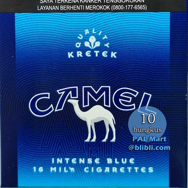 Jual Rokok Camel Mild Intense Blue 16 [1 Slop / 10 Bungkus @ 16 Batang ...