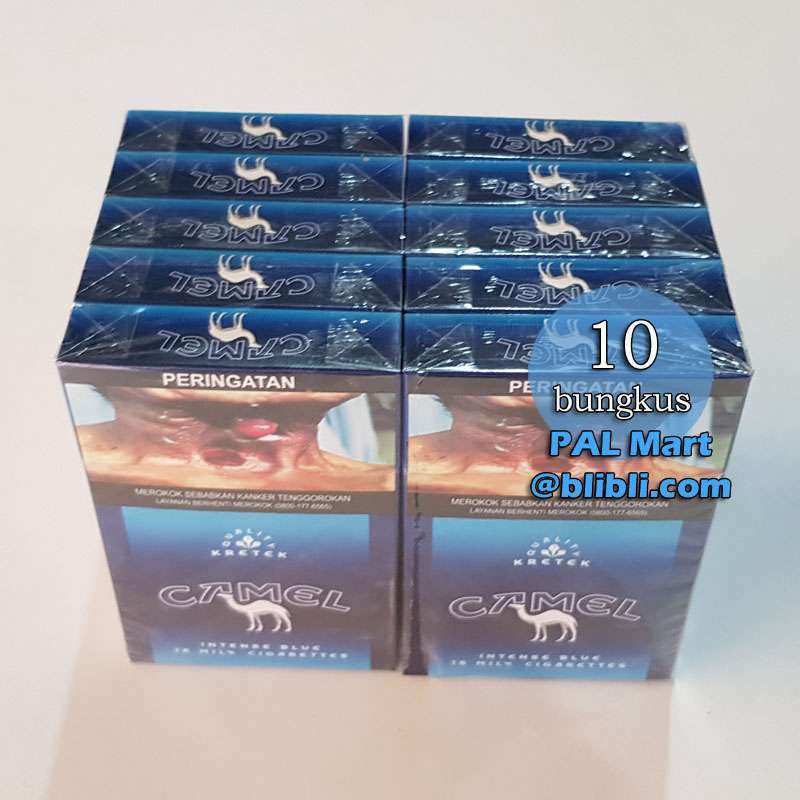 Jual Rokok Camel Mild Intense Blue 16 [1 Slop / 10 Bungkus @ 16 Batang ...