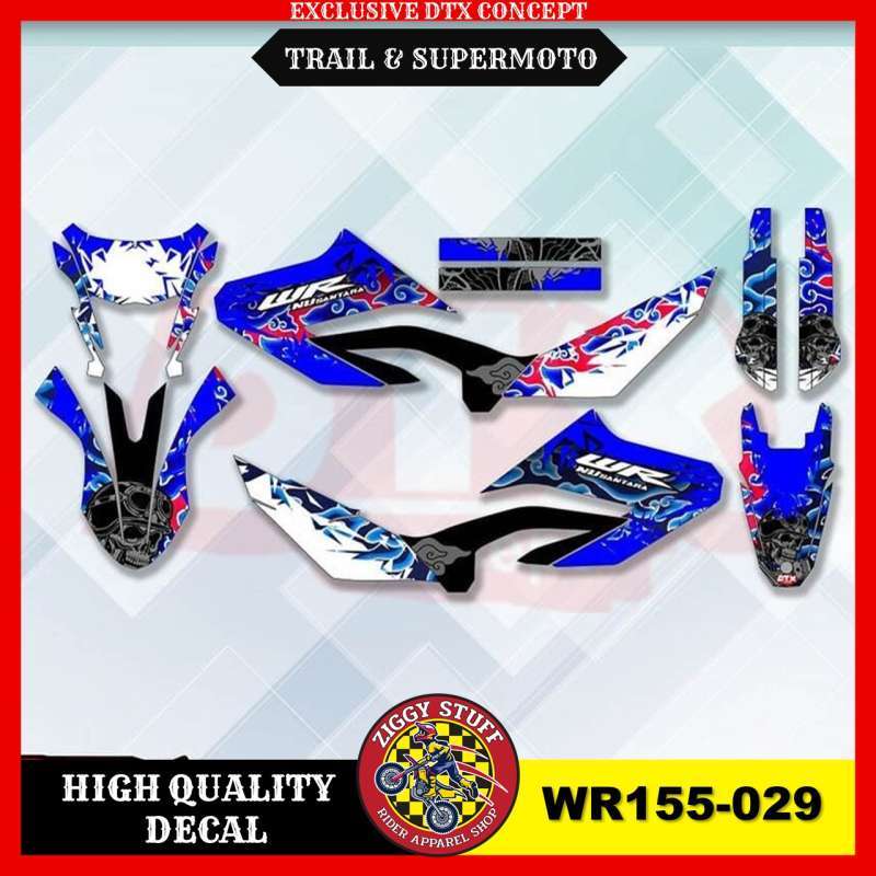 Jual Decal wr155 full body decal wr155 stiker motor wr155 stiker motor ...