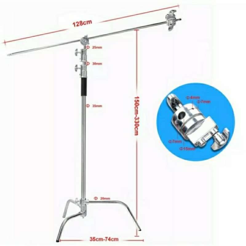 Jual C Stand With Arm Kit Professional Light Stand di Seller Azhar ulfa ...