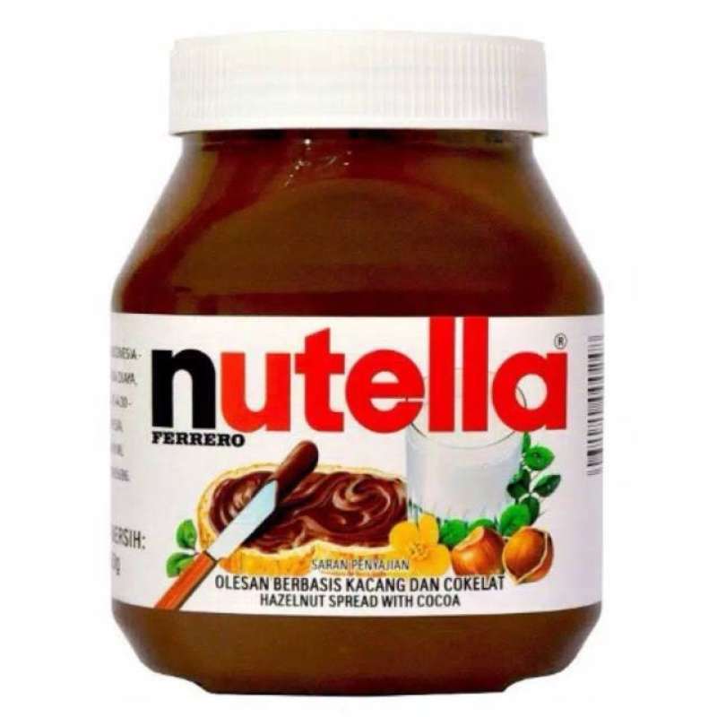 Promo NUTELLA 200GR CHOCOLATE HAZELNUT SPREAD HALAL MUI Diskon 11% di ...
