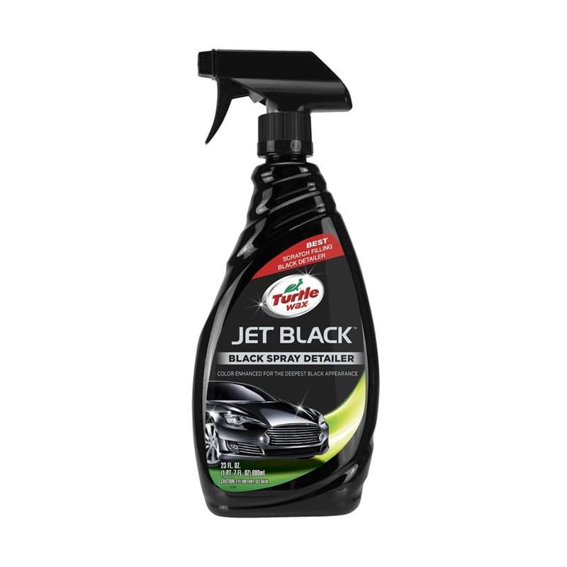 Promo Turtle Wax Jet Black Spray Detailer [680 mL] Cairan Perawatan ...