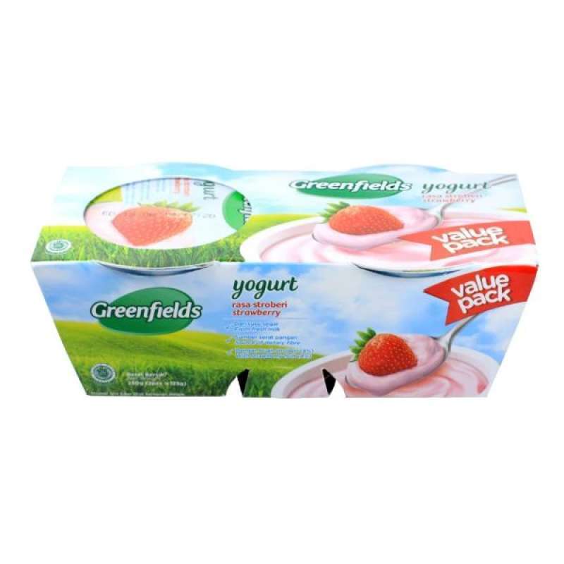 Jual Greenfields yoghurt s/berry mp 2x125gr di Seller Ranch Market ...