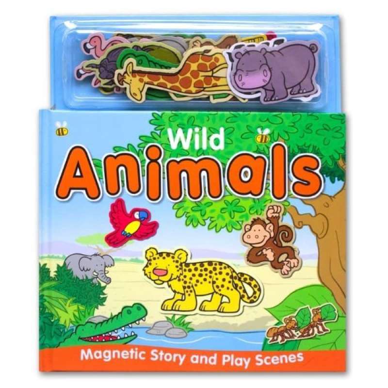 Jual Wild Animals Magnetic Story and Play Scene Book di Seller ...