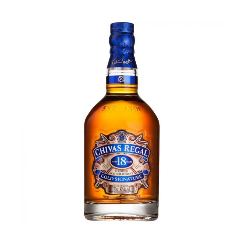 Jual Chivas Brothers Regal 18 Gold Signature Minuman [750 mL] di Seller ...