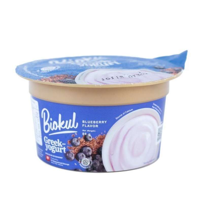 Promo Biokul yogurt greek blueberry 80gr Diskon 20% di Seller Farmers ...