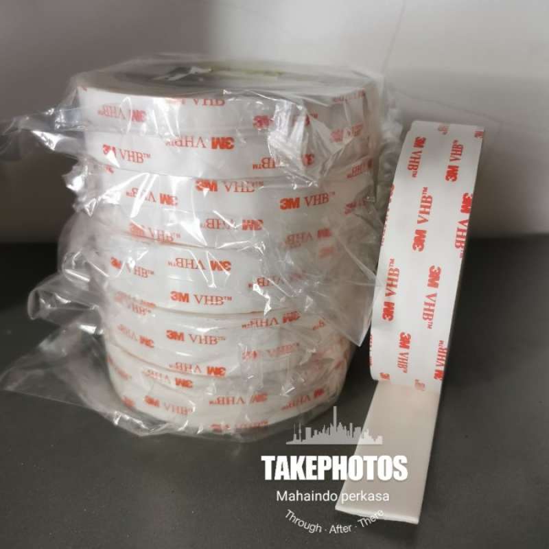 Jual Gratis Ongkir Double Tape 3M Vhb Putih - Perekat Original 3M Putih ...