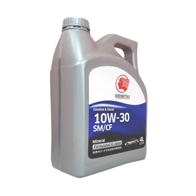 Promo Idemitsu 10W30 SM CF Oli Pelumas Mobil [4 L] Diskon 20% di Seller ...
