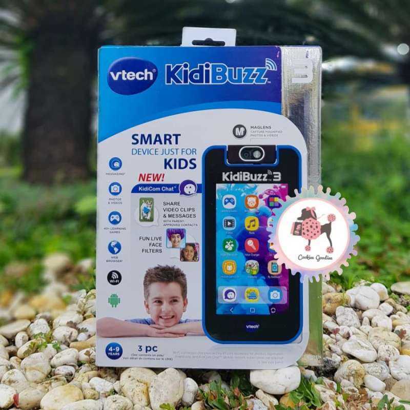 Jual Vtech Kidibuzz 3 With Kidicom Chat & Close Up Maglens - Black Di ...