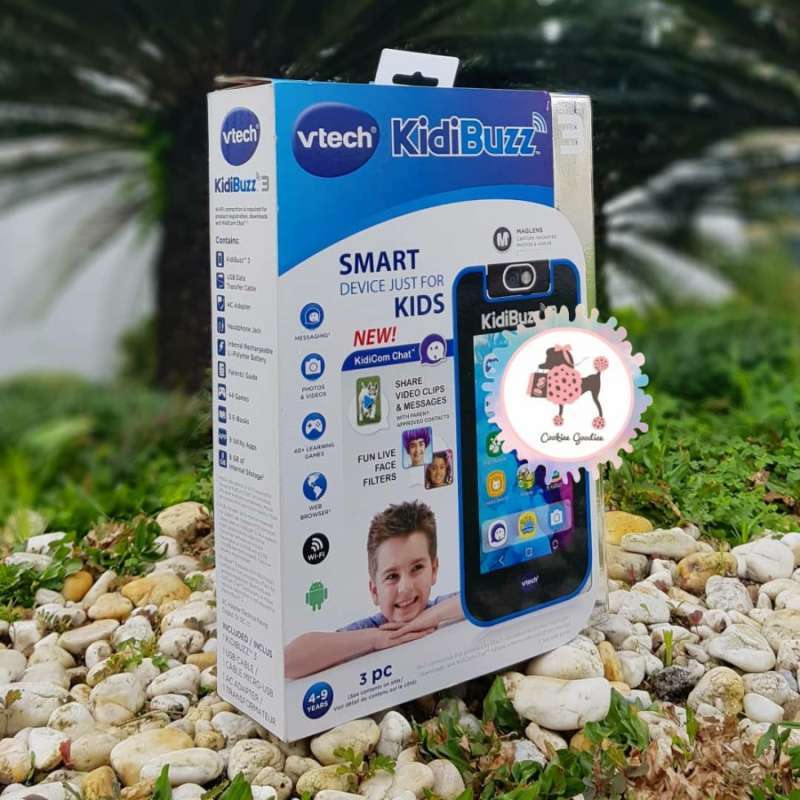 Jual Vtech Kidibuzz 3 With Kidicom Chat & Close Up Maglens - Black Di ...