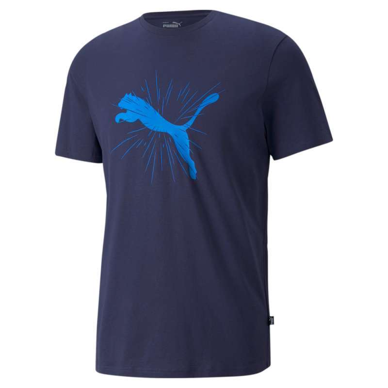 Jual Puma Kaos Olahraga Pria Puma Cat Graphic Tee [589268 06 ...