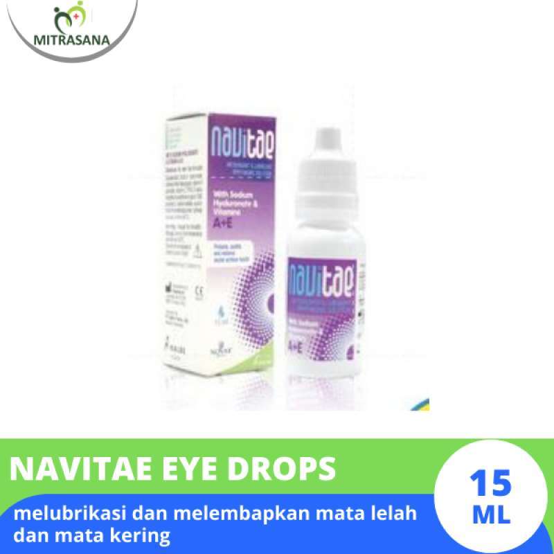 Jual Navitae Eye Drops 15ml Tetes Mata Bervitamin A E Di Seller ...
