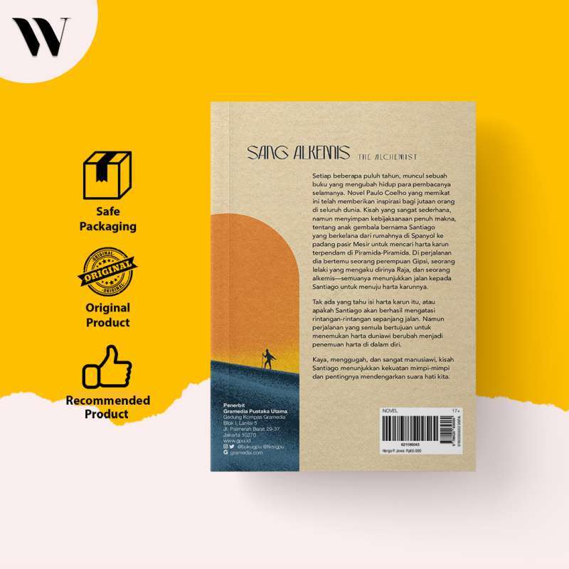 Jual Novel Sang Alkemis By Paulo Coelho Baru Original Terlaris Di Seller Wellbooks - Beji, Kota ...