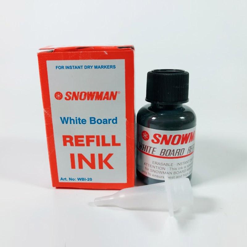 Promo Snowman WBI-20 White Board Marking Ink Tinta Refill Diskon 4% di ...