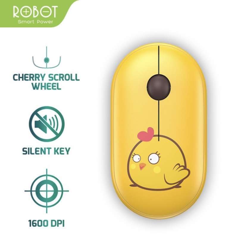 Jual Mouse Wireless Robot M230 Stylish 2.4ghz Silent Optical 1600dpi ...