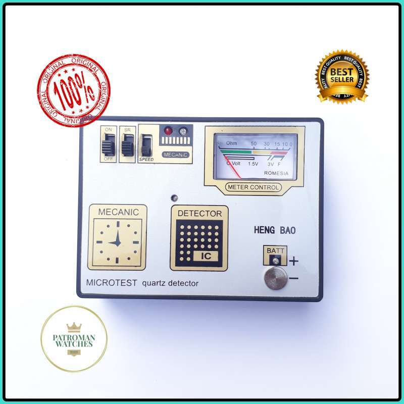 Promo Microtest Quartz Detector Control Alat Tes Daya Jam Tangan Alat ...