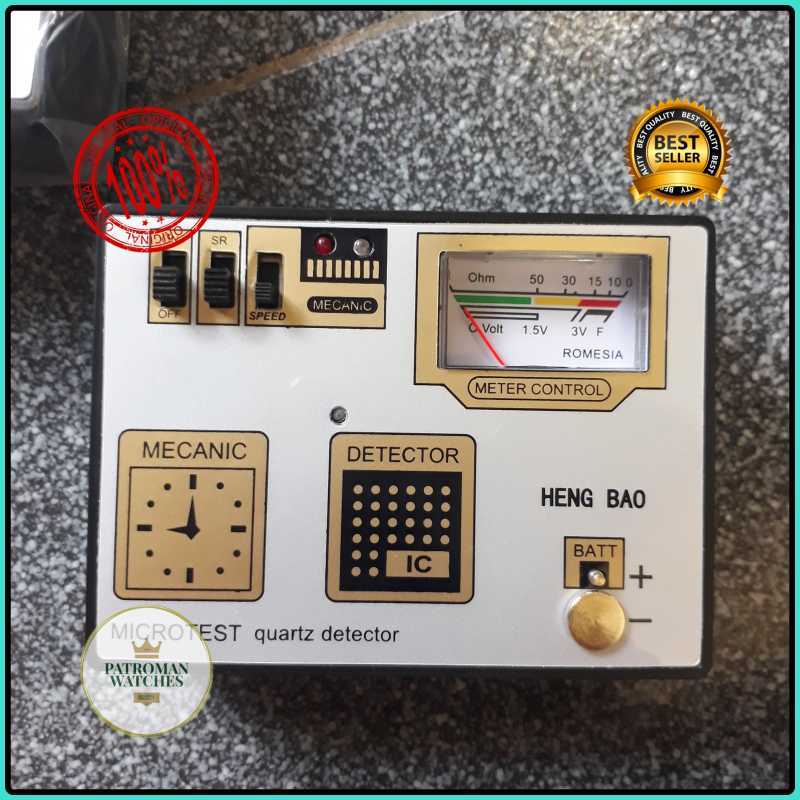 Promo Microtest Quartz Detector Control Alat Tes Daya Jam Tangan Alat ...