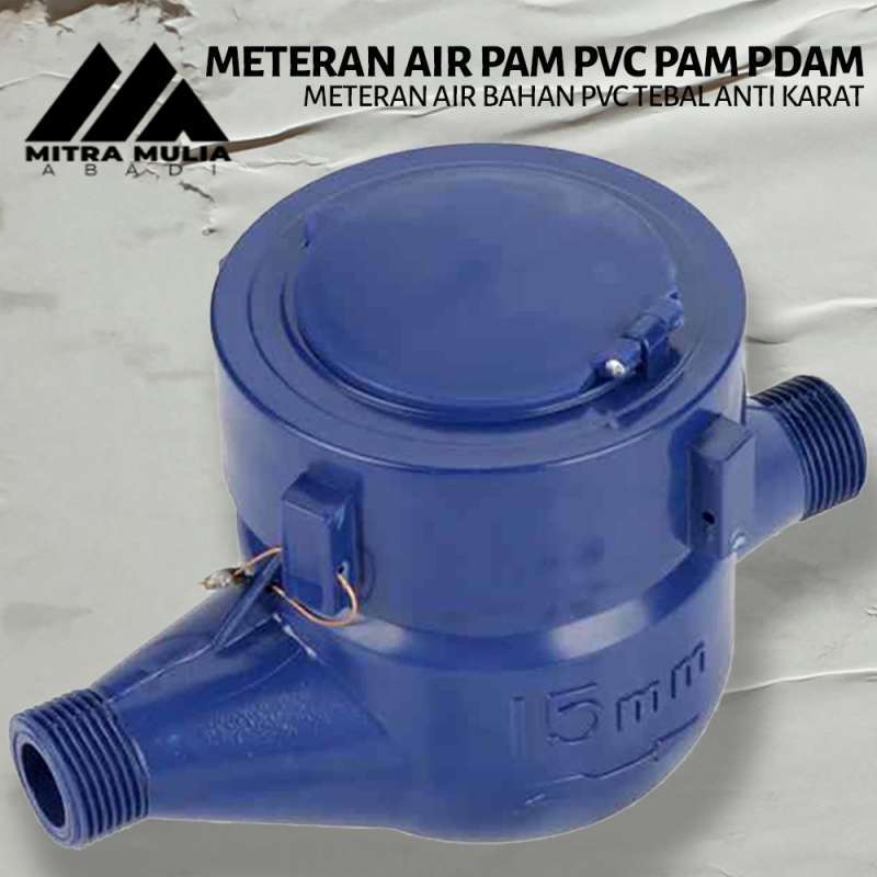Jual Meteran Air Pam PVC PAM PDAM l Tebal Anti Karat l Flow Meter SNI ...