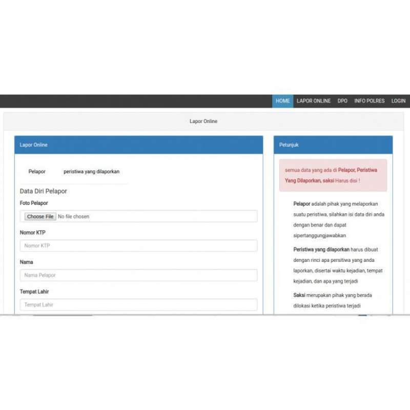 Jual Source Code Aplikasi Pengaduan Masyarakat Berbasis Web Di Seller P-store Net - Karangsoko ...